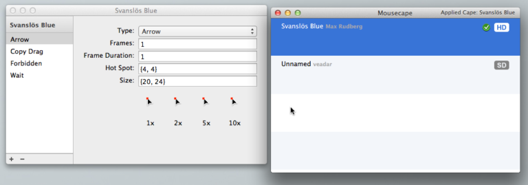 マウスポインタの見た目を自由にカスタマイズ『Mousecape』 | Macの手書き説明書